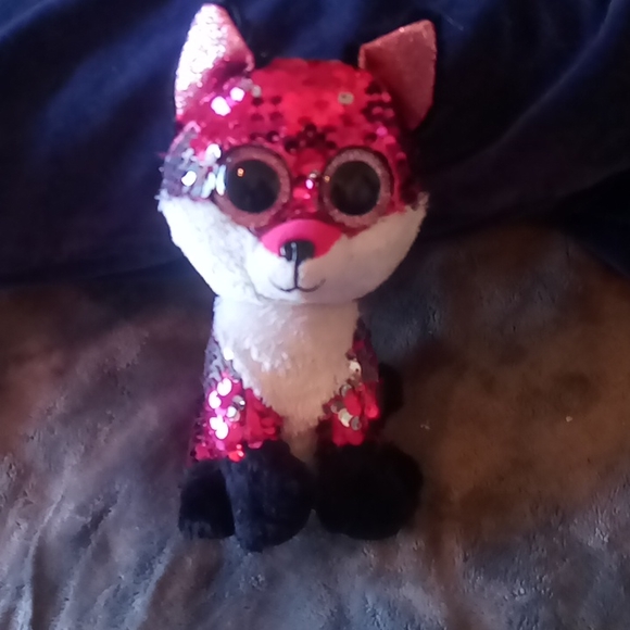Ty | Toys | Ty Jewel Sequins Fox | Poshmark